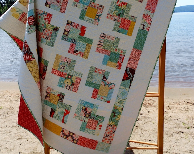 Danish Delights Layer Cake Quilt Pattern 3 Sizes Quick, Easy - PDF ...