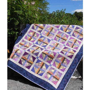 Merlot Quilt Pattern - PDF - Sizes Crib to King - EASY - Etsy