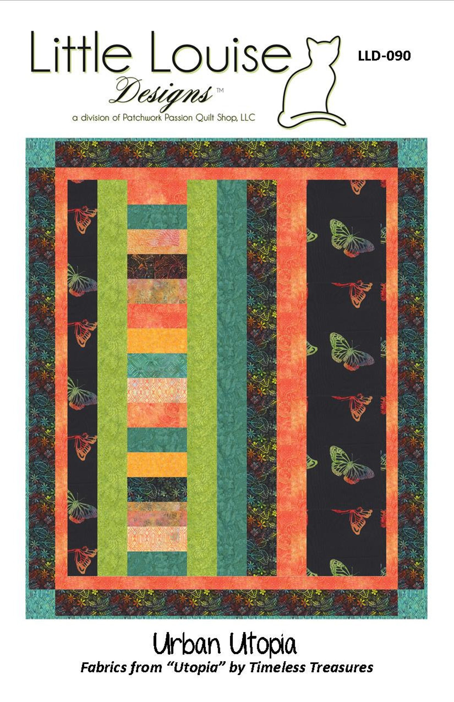 Quilt Pattern Urban Utopia Modern quick Easy Great | Etsy