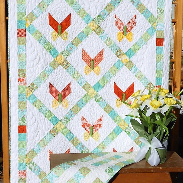 Butterfly Baby Quilt Pattern - Etsy