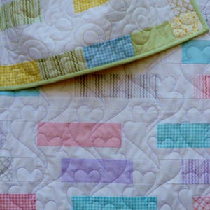Step Right up - PDF INSTANT DOWNLOAD Jelly Roll Quilt Pattern - Crib to ...