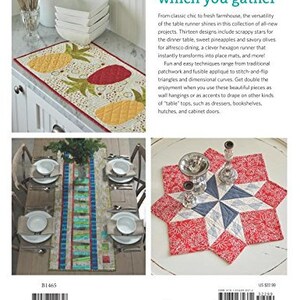 Book - Table-runner Roundup Compiled by Amelia Johnson - 13 Quilted ...