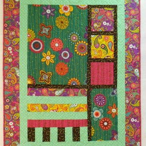 Baby Quilt Pattern - Forest Frolic Crib Size Quilt With Pillow for Boys ...