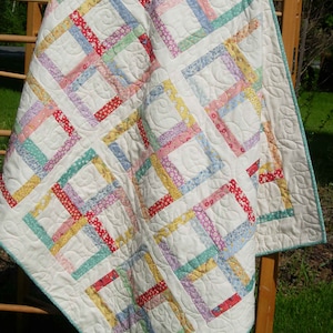 Chelsea Morning Quilt Pattern: Easy Scrap Quilt, Multiple Sizes (hard ...