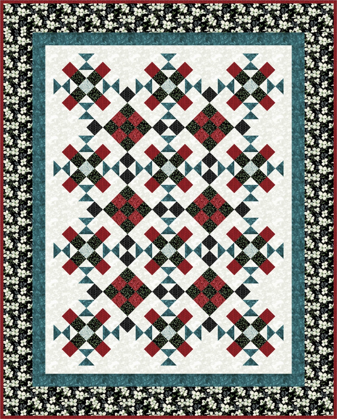 Quilt Pattern - Lofty Dreams - Throw - Lap Quilt - Confident Beginner ...