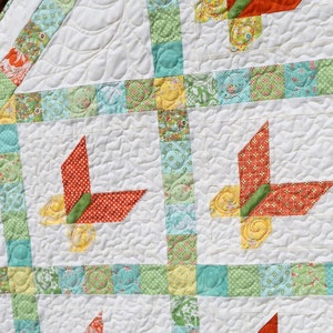 Petit Papillon Baby Quilt and Table Runner Pattern - PDF INSTANT ...