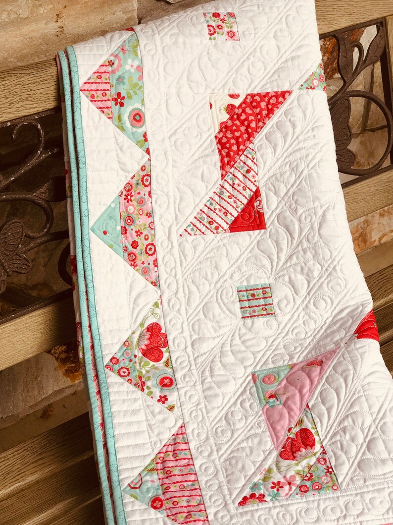 Modern Quilt Pattern A Banner Day Jelly Roll Pattern Sizes - Etsy Canada