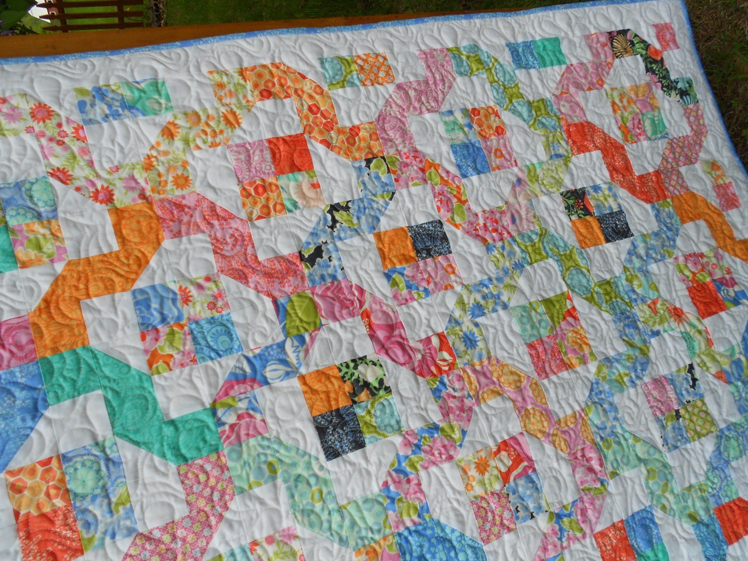 Winding Nine Patch Quilt Pattern Layer Cake or Jelly Roll Friendly ...