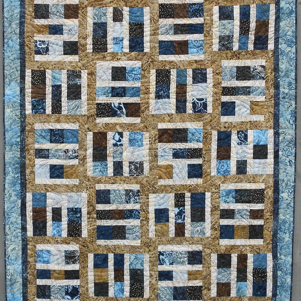 Masculine Quilt - Etsy