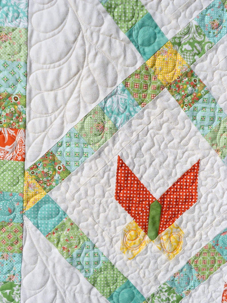 Petit Papillon Baby Quilt and Table Runner Pattern - PDF INSTANT ...