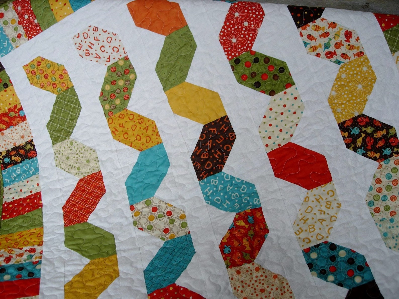 Quilt Pattern Snake Charmer Crib Quilt Pattern Uses Charm - Etsy