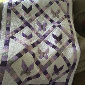 Petit Papillon Baby Quilt and Table Runner Pattern - PDF INSTANT ...