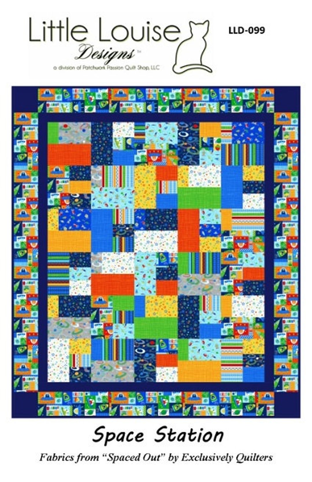 Quilt Pattern Space Station PDF INSTANT DOWNLOAD Crib to King Sizes - Etsy