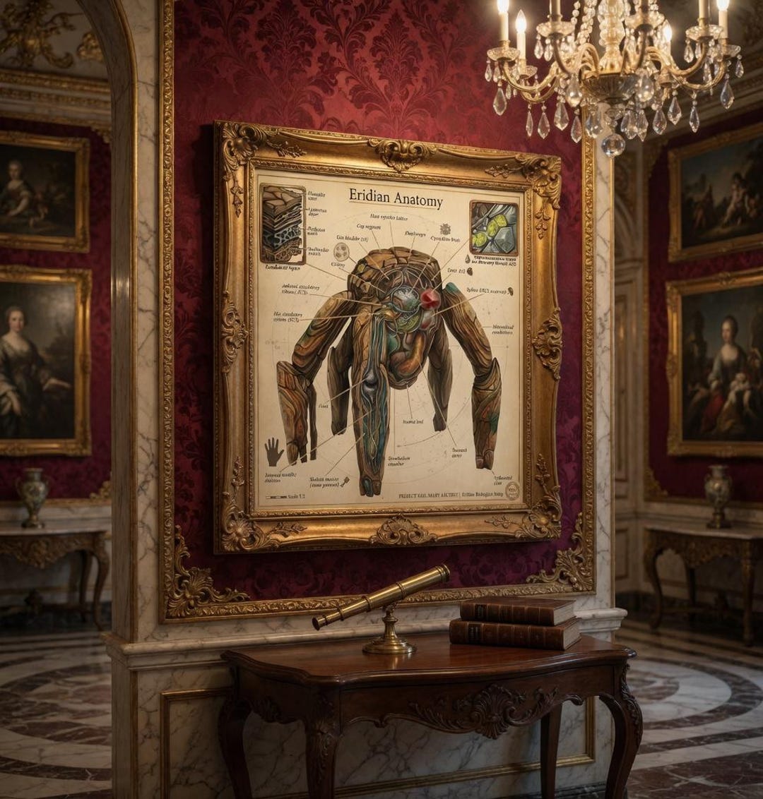 Project Hail Mary Poster/Rocky the Eridian Anatomy Poster | PDF ...