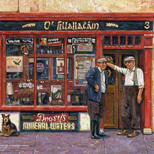 Color Print of Oil Painting Doolin Tower Irish Scene 173 - Etsy