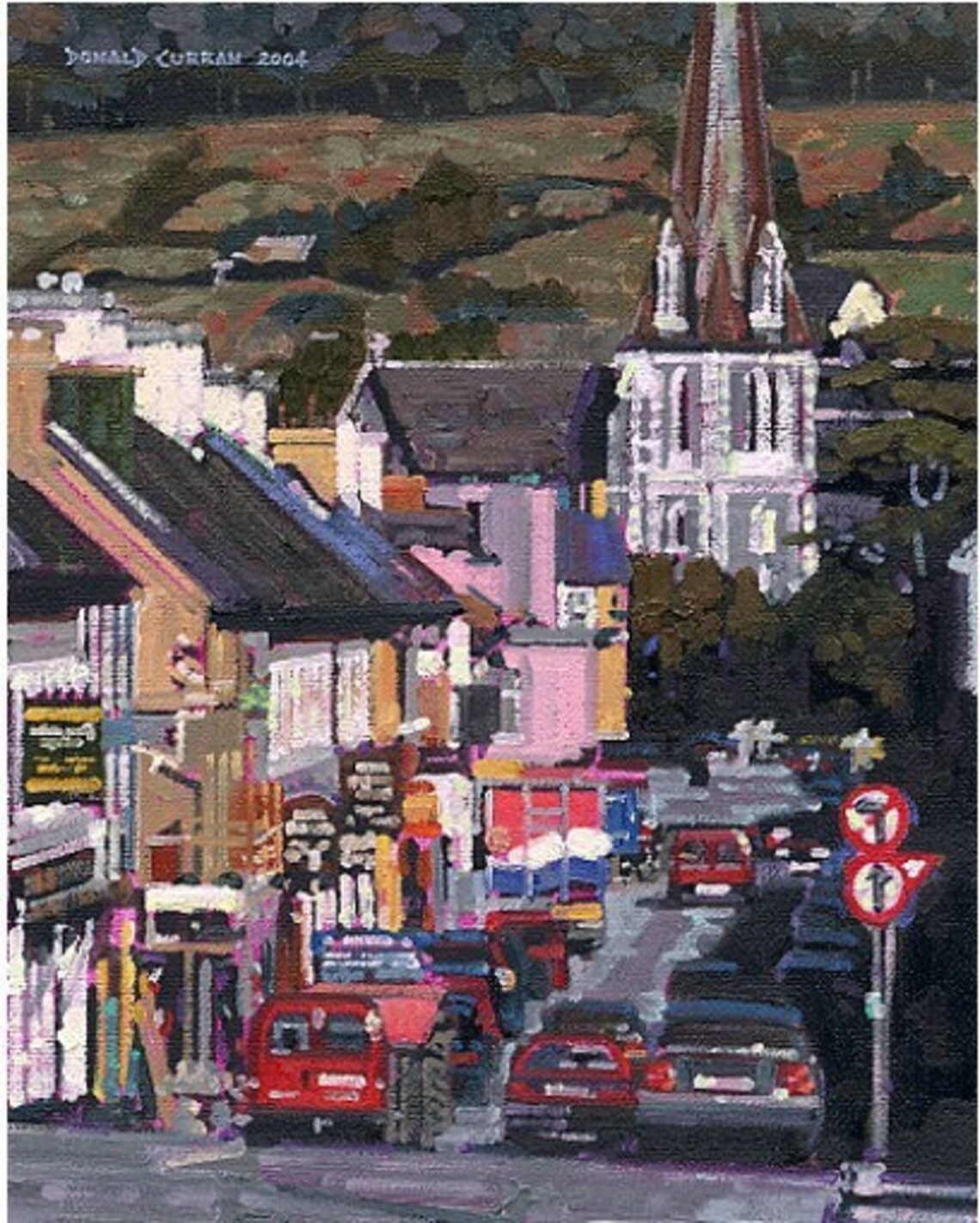 Color Print of Oil Painting, Kenmare Irish Scene 26, Ireland - Etsy