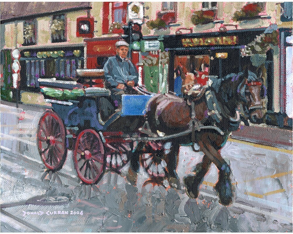 Color Print of Oil Painting, Irish Scene 5, Ireland - Etsy