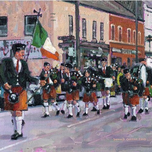 Color Print of Oil Painting Pub Session Ireland - Etsy