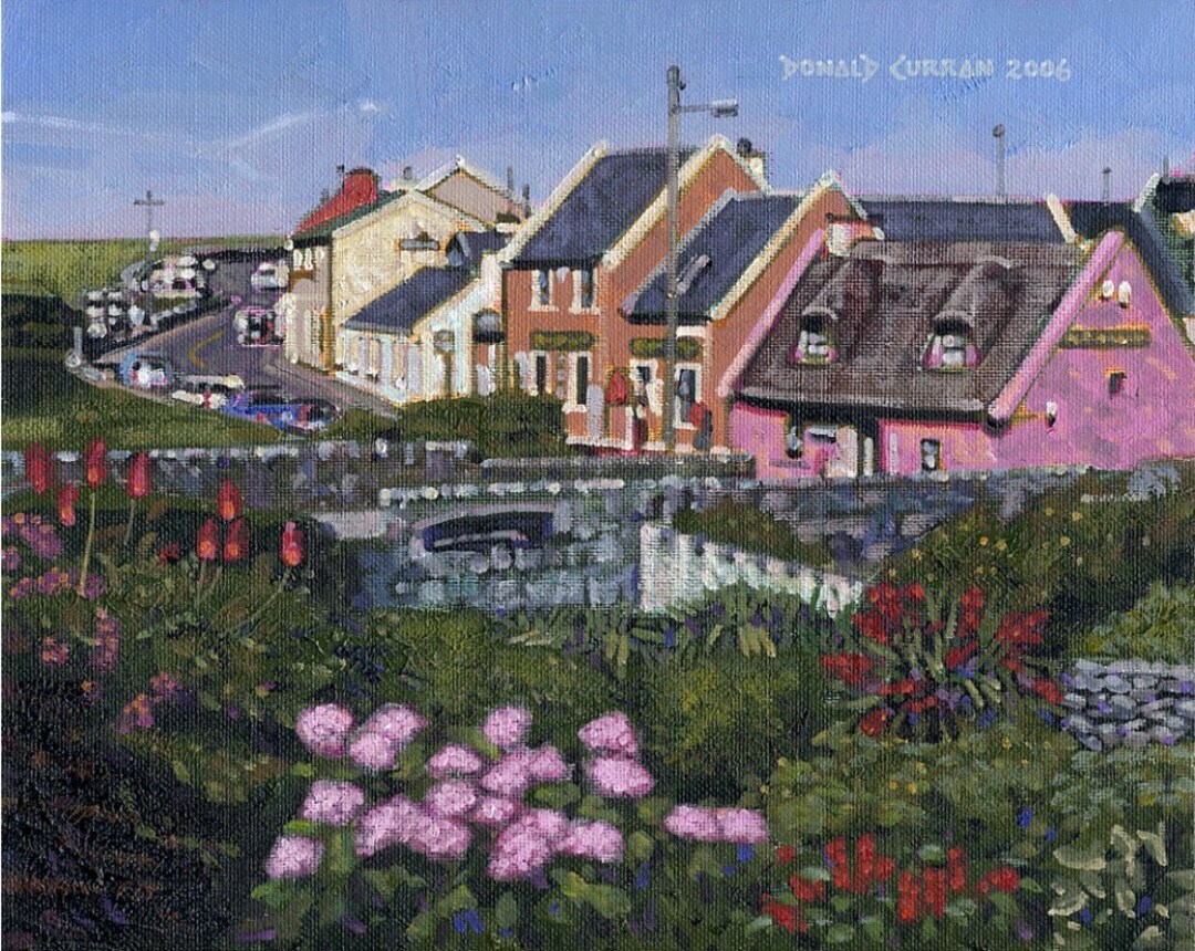 Color Print of Oil Painting, Doolin Irish Scene 137, Ireland - Etsy
