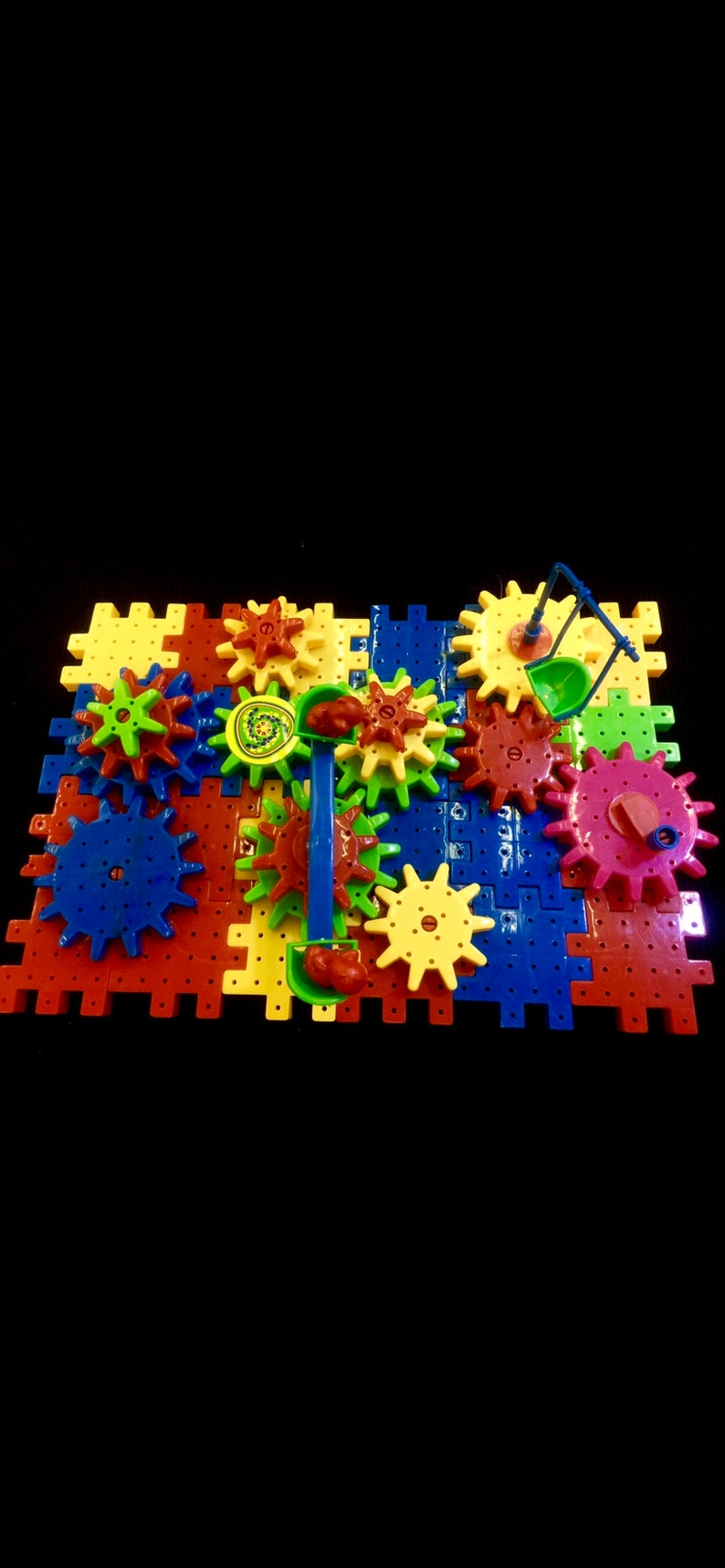 Funny Gears Educational Building Block STEM Toys. Bricks and Gears ...