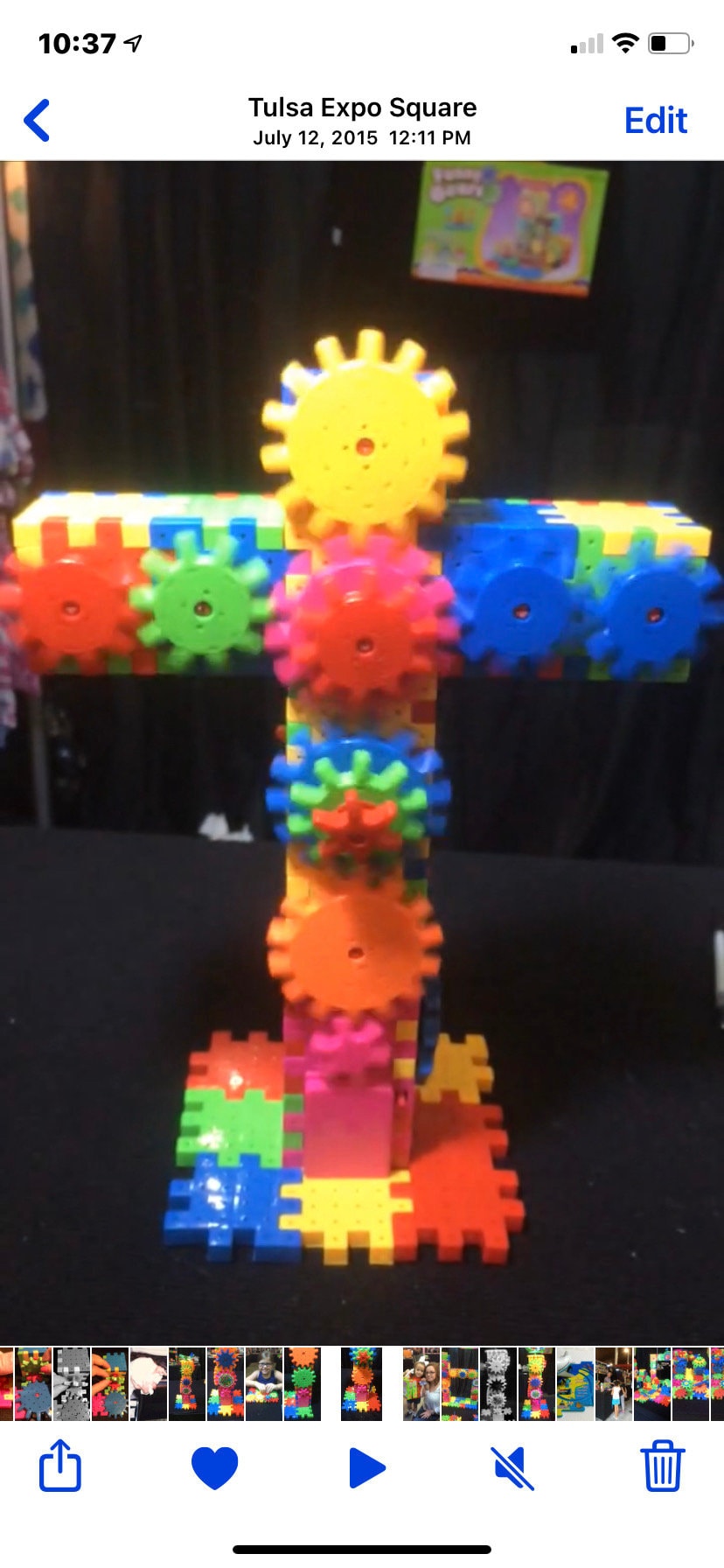 Funny Gears Educational Building Block STEM Toys. Bricks and Gears ...