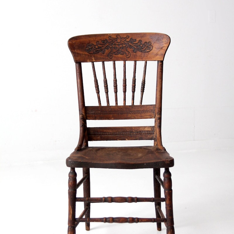 Rustic Dining Chair - Etsy