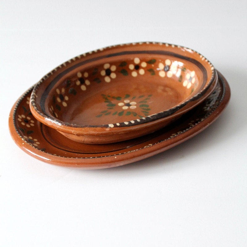Mexican Pottery Dinnerware Set - Etsy