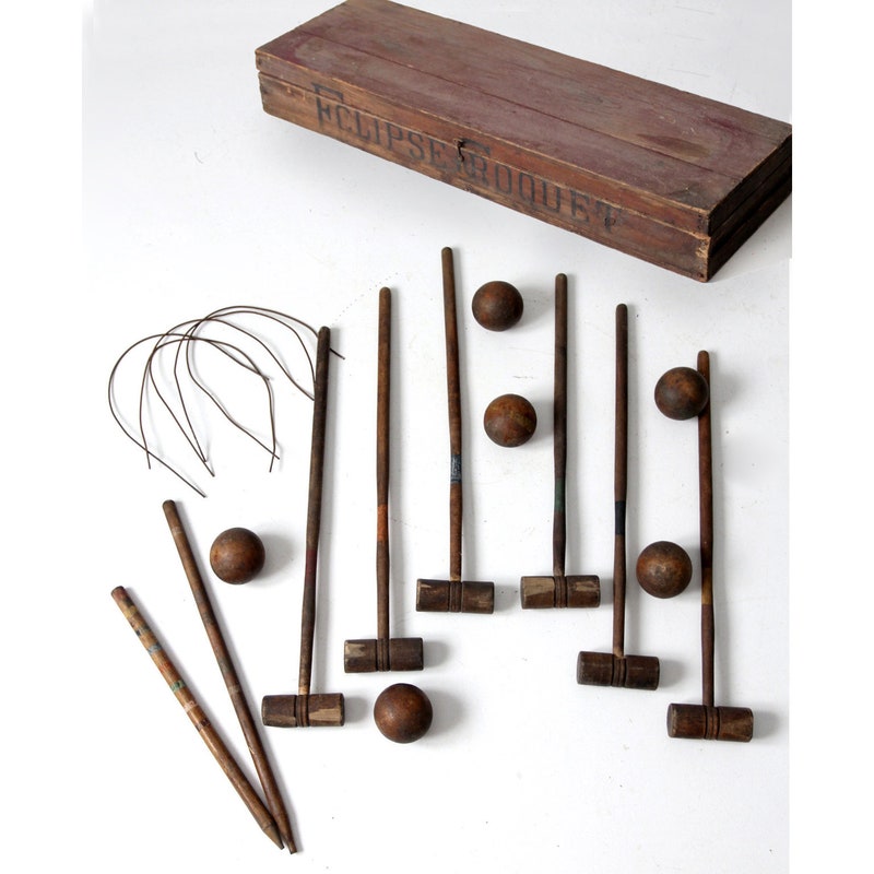 Croquet Set - Etsy