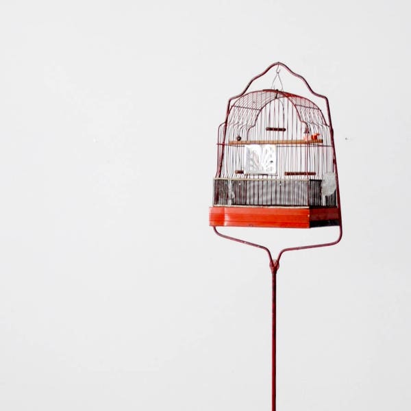 Antique Bird Cage - Etsy