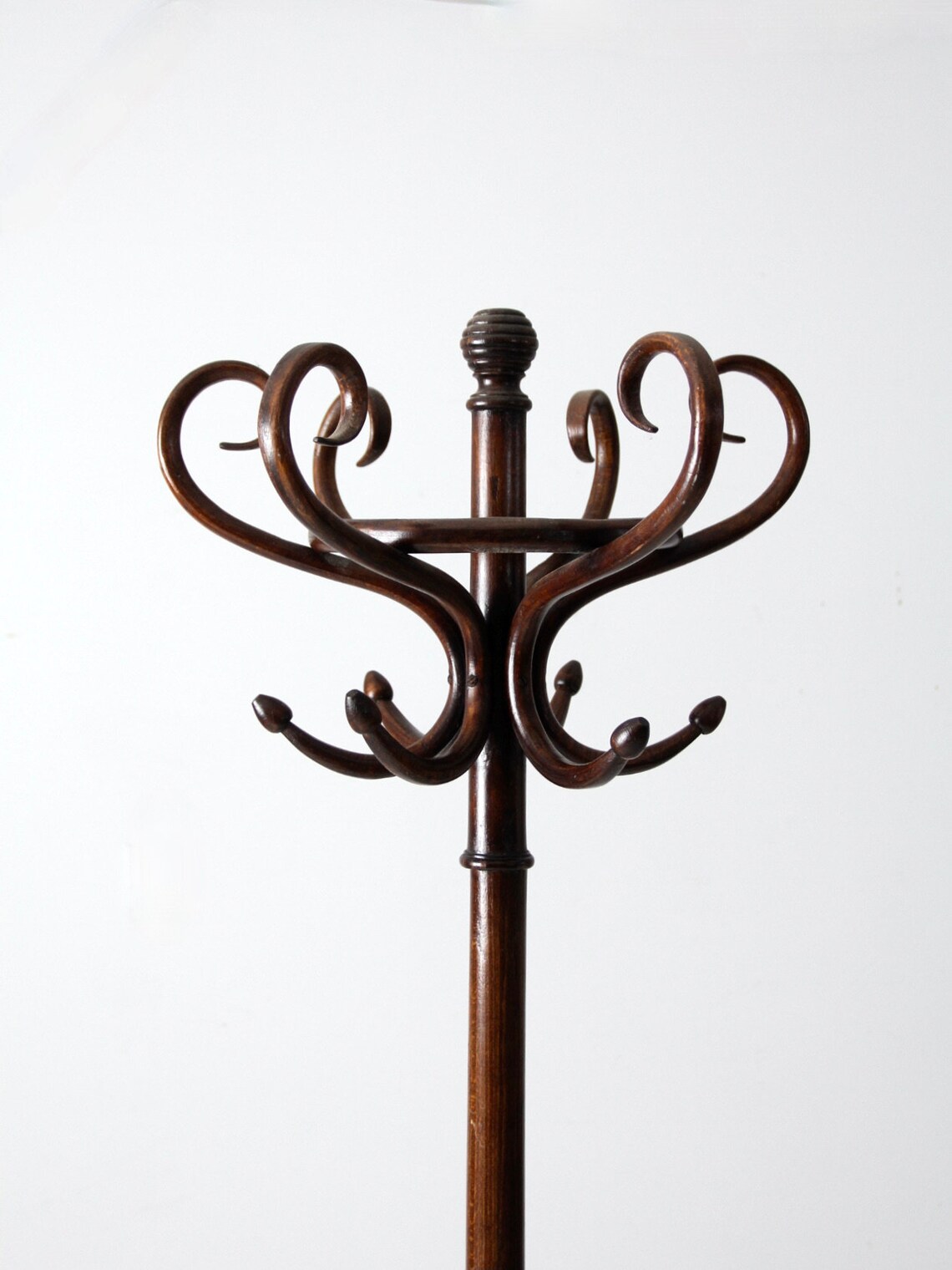 Antique Bentwood Hall Tree Coat Rack - Etsy