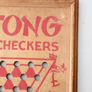 Vintage Mah Tong Chinese Checkers Game Board - Etsy