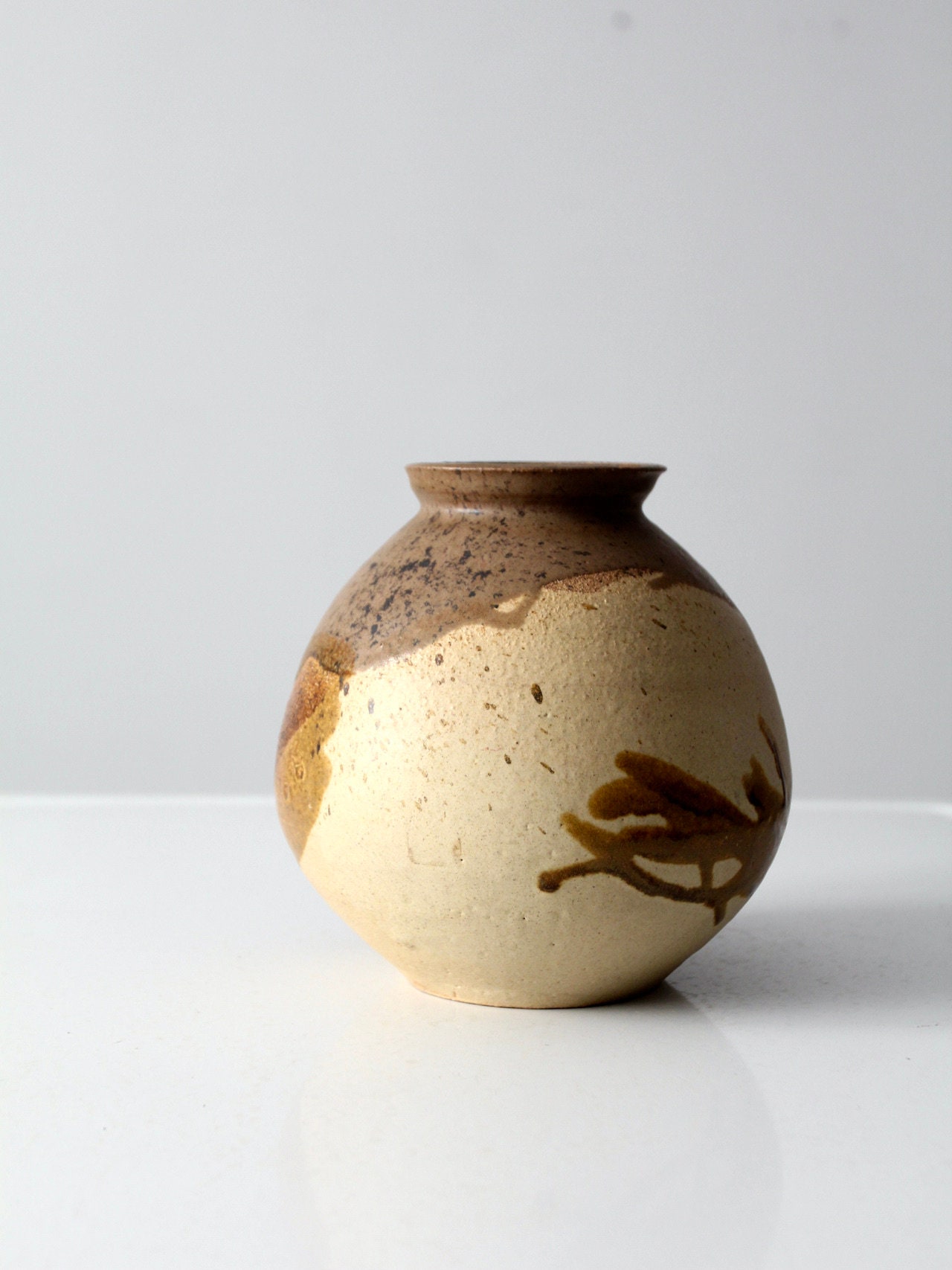 Vintage Studio Pottery Vase Artist Signed | Etsy