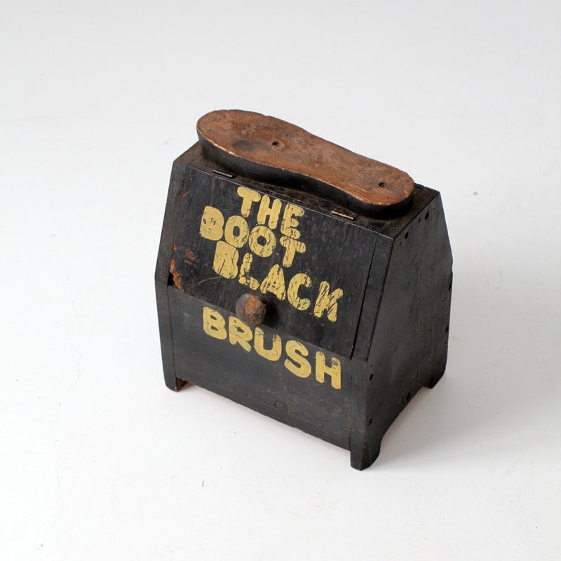Shoe Shine Stand - Etsy
