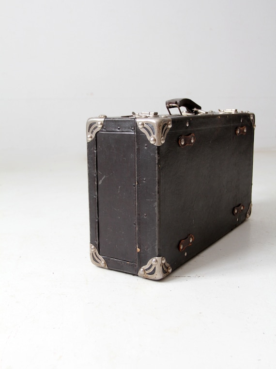 antique Samson Shwayder Trunk Mfg Co suitcase - Gem
