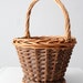 Vintage Wicker Basket - Etsy