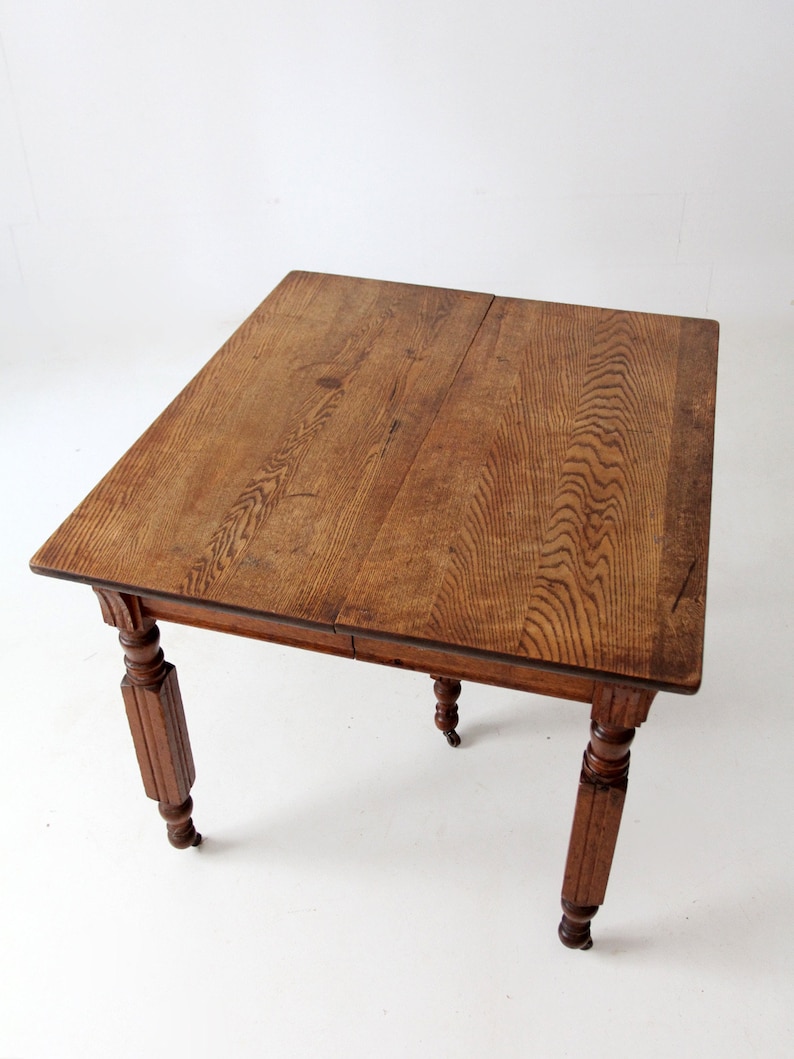 Antique Five Leg Dining Table - Etsy