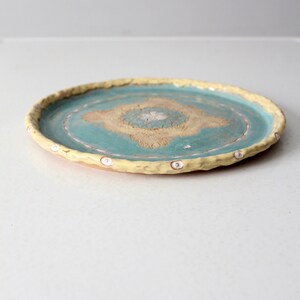 Vintage Studio Pottery Plate - Etsy