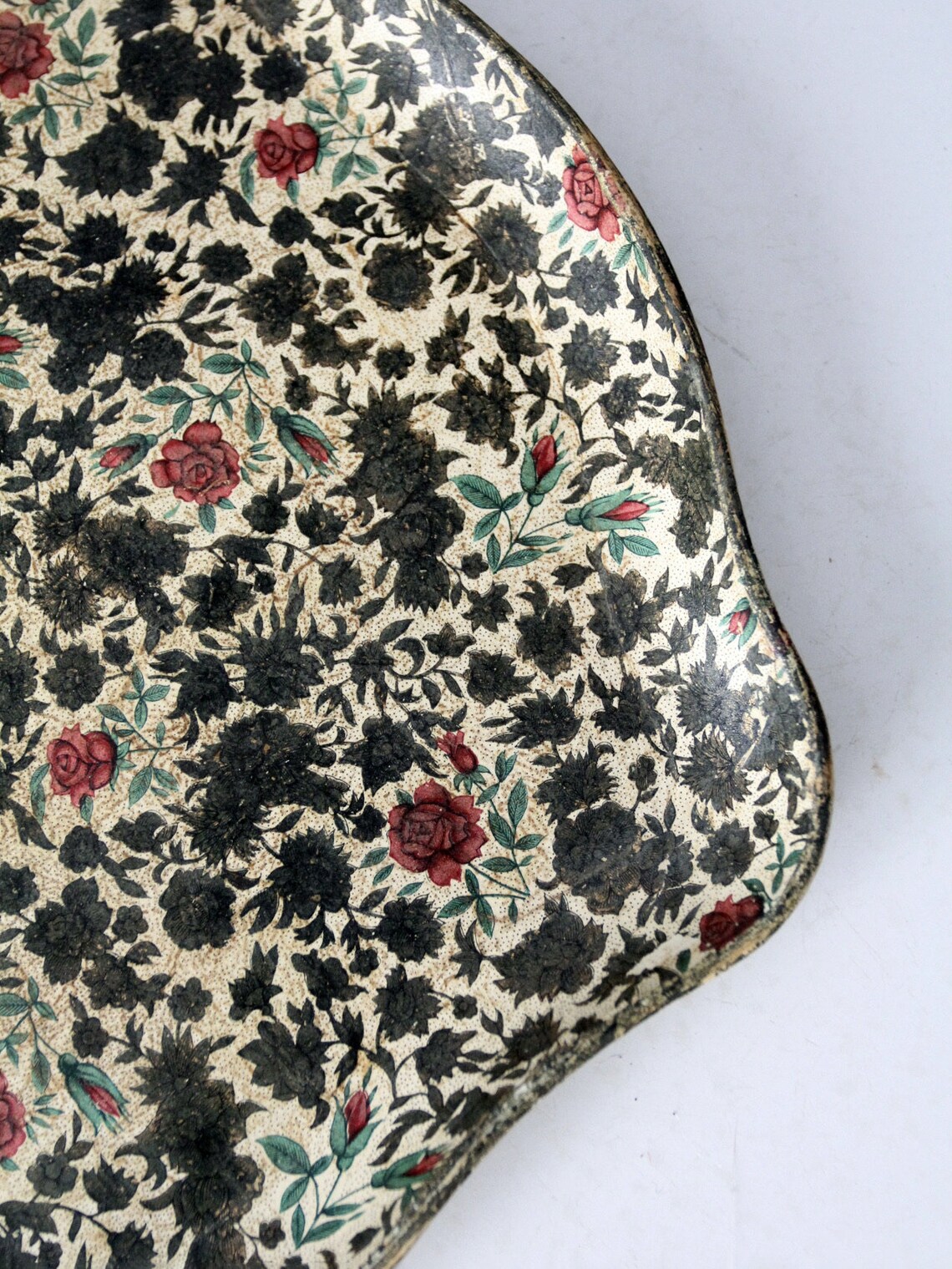 Vintage Japanese Paper Mache Tray Pair - Etsy UK