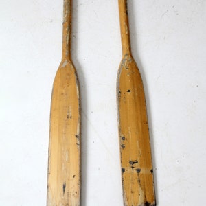 Vintage Feather Brand Caviness Oars Pair - Etsy