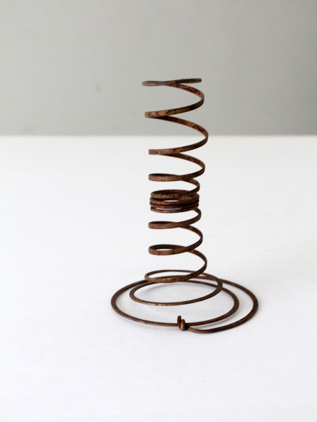 Vintage Industrial Metal Spring - Etsy