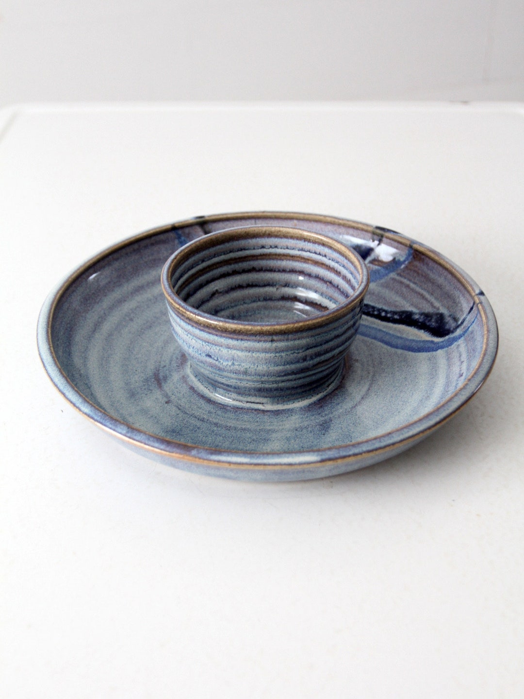 Vintage Steve Coburn Studio Pottery Serving Platter - Etsy