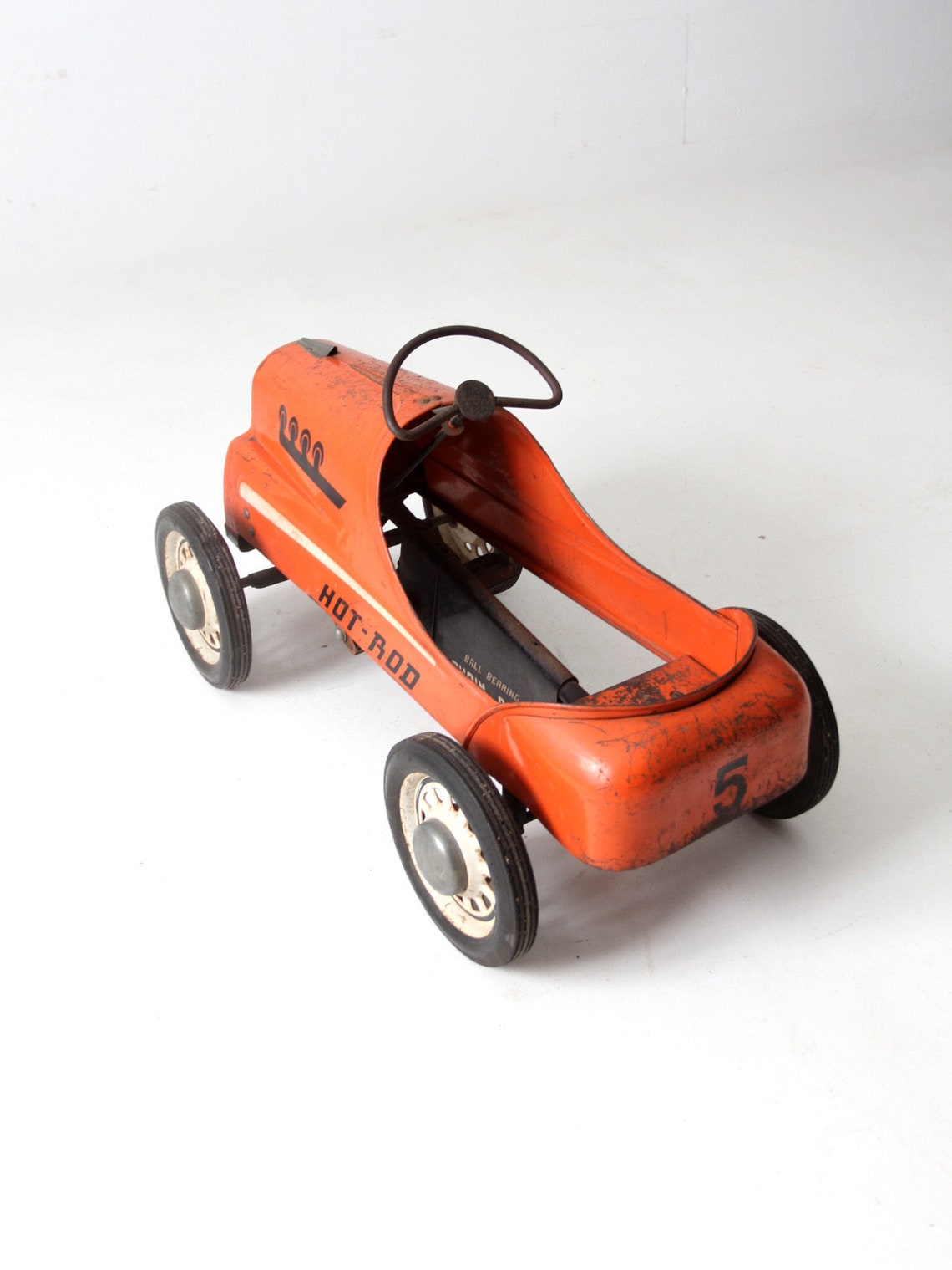Vintage Garton 'hot Rod' Push Pedal Car - Etsy