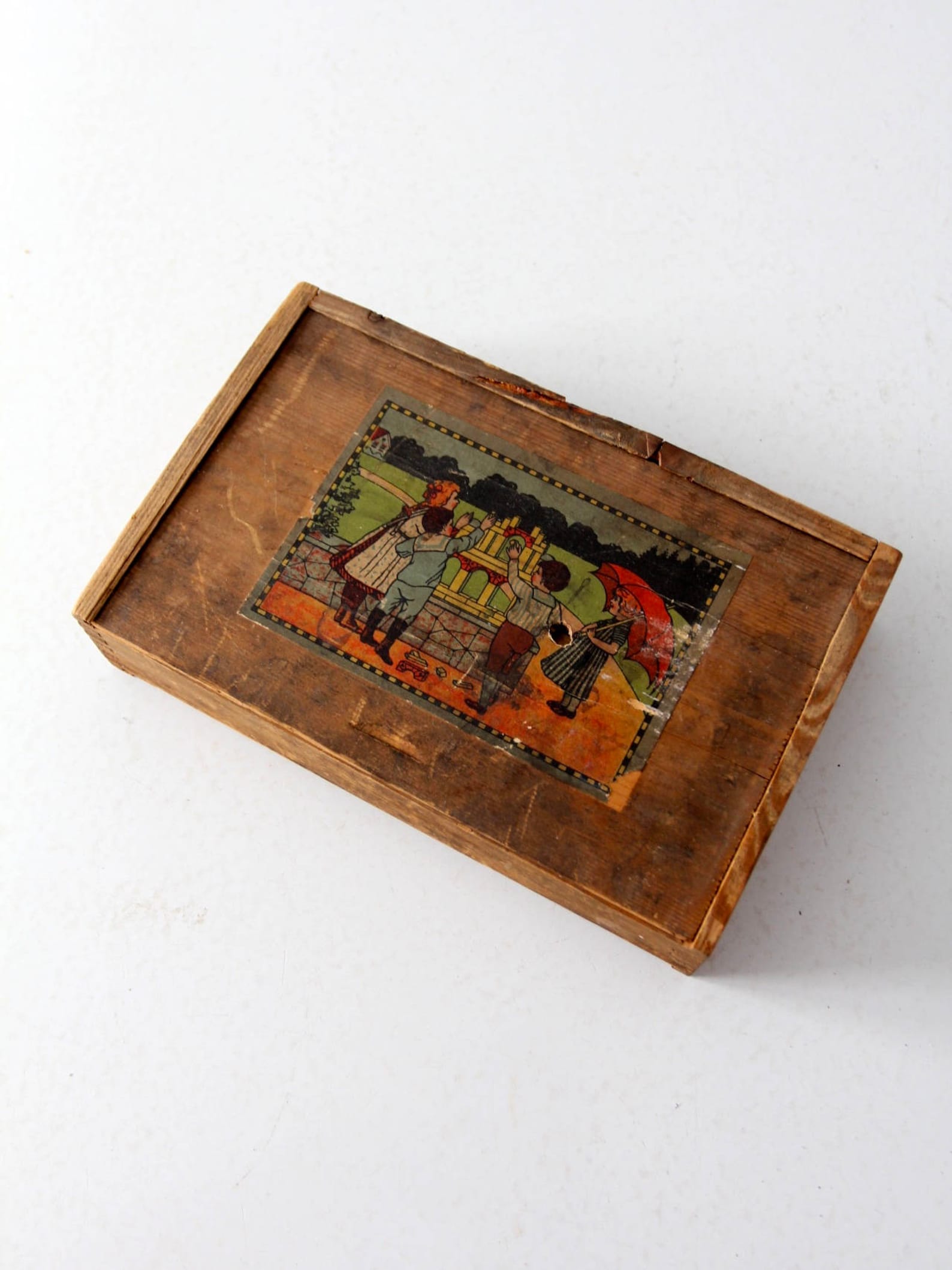 Victorian Toy Blocks Antique Building Blocks Toy With Box | Etsy