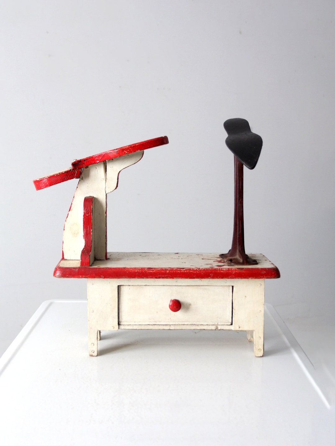 Vintage Cobbler's Shoe Stand Station - Etsy