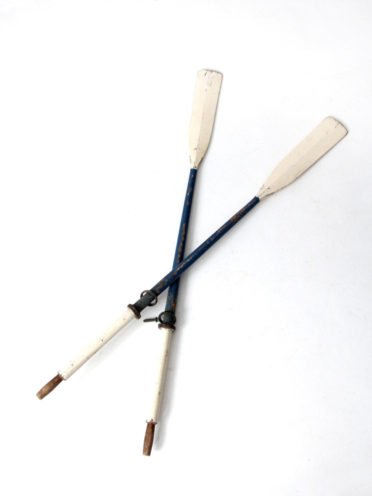 Asian Antique Oar Rowing