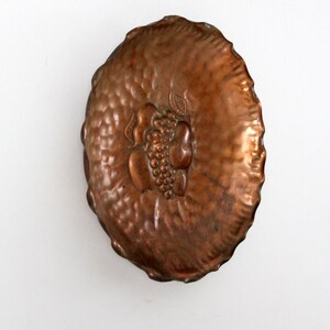 Vintage Gregorian Copper Decorative Wall Plate - Etsy