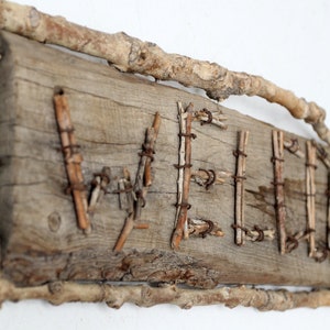 Vintage Rustic Welcome Sign - Etsy