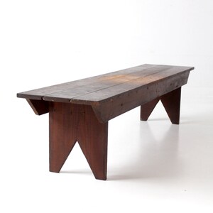 Antique Primitive Farmhouse Bench - Etsy