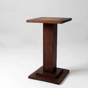Antique Mission Style Plant Stand End Table - Etsy