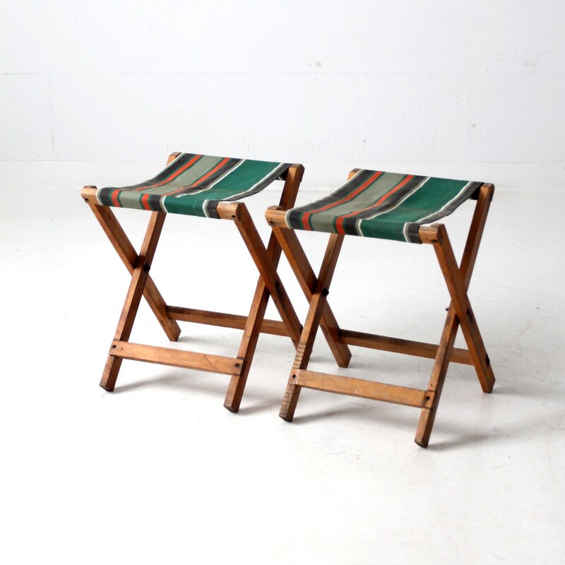 Folding Stool Canvas - Etsy